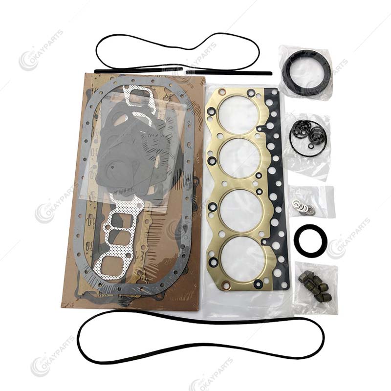 Engine overhaul kit full gasket kit for forklift with Isuzu C240 engine
