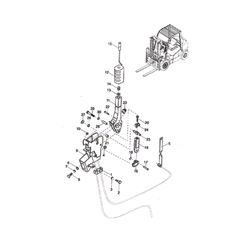 Heli forklift parts manual for Heli 2-3.5T G Series - Page 4 of 4